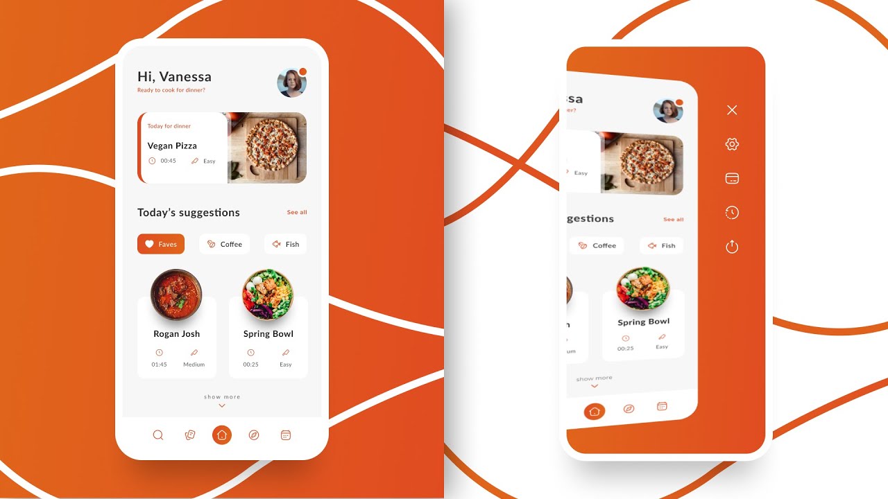 Recipe App Screen Speedrun Html And Css Tutorial Youtube 2614