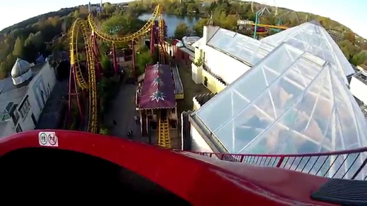 Cobra On Ride ! - Camera AEE - Walibi 2014 - YouTube