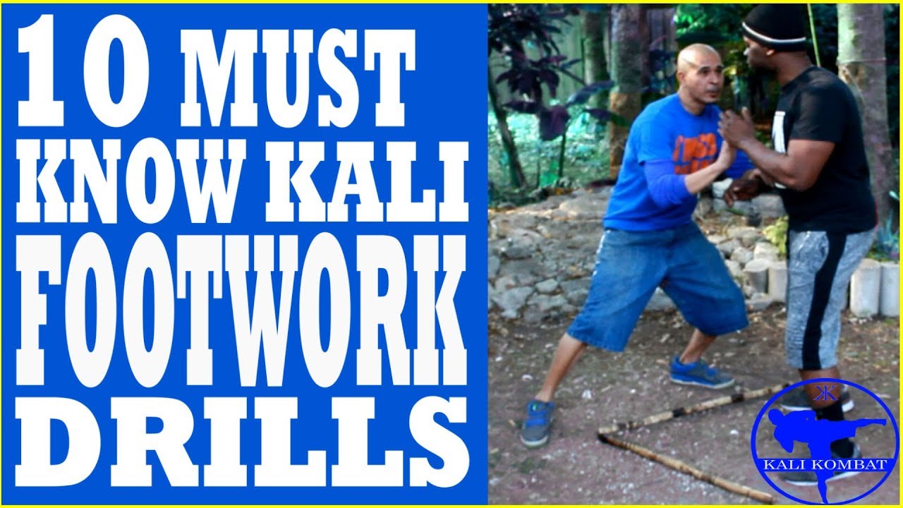10 MUST KNOW (KALI FOOTWORK) DRILLS FOR "FILIPINO MARTIAL ARTS" - YouTube