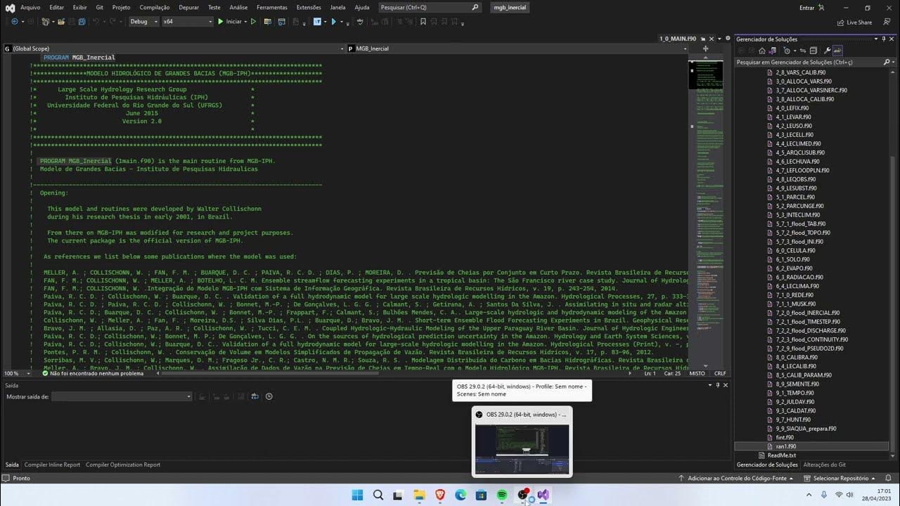 How to make a quick MGB project in VS2022 with FORTRAN source files - YouTube