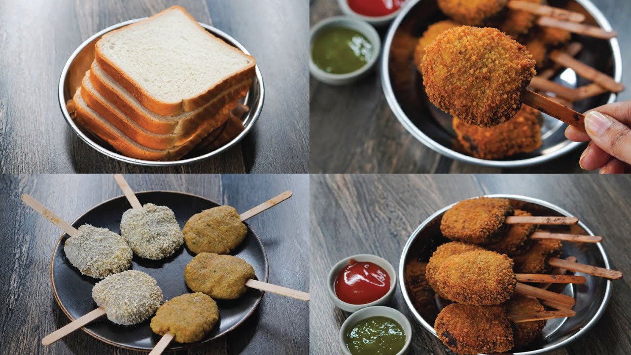 If You Have Bread at Home Try This Recipe | Chicken popsicle | Combined ...