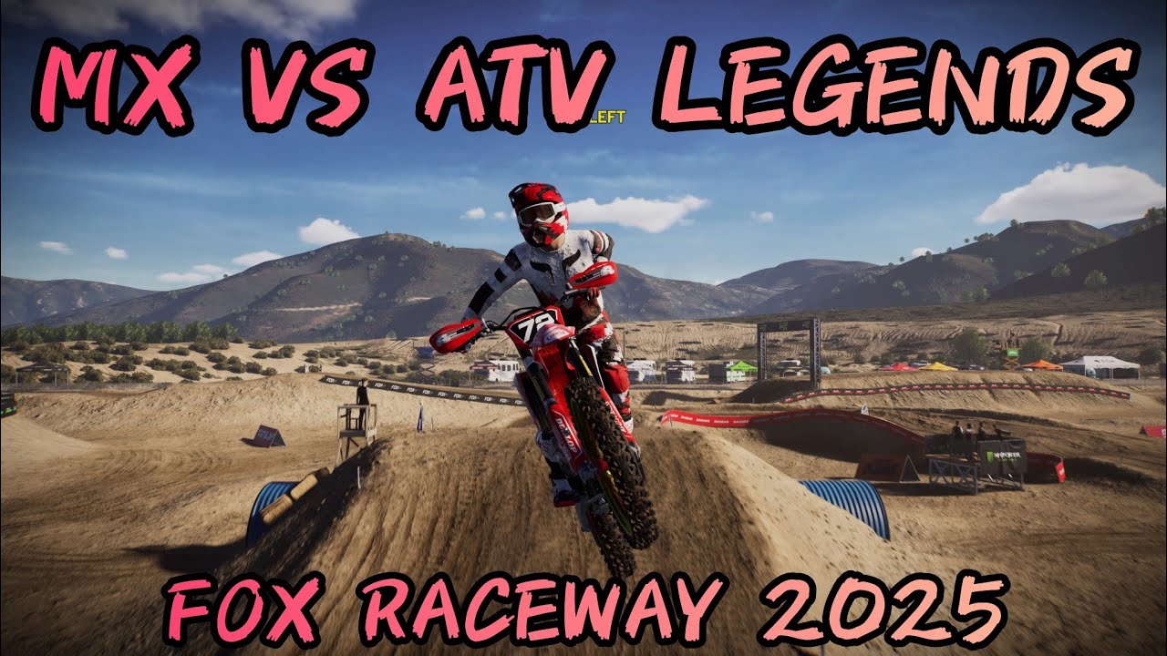 MX vs ATV Legends - Fox Raceway 2025 National - YouTube