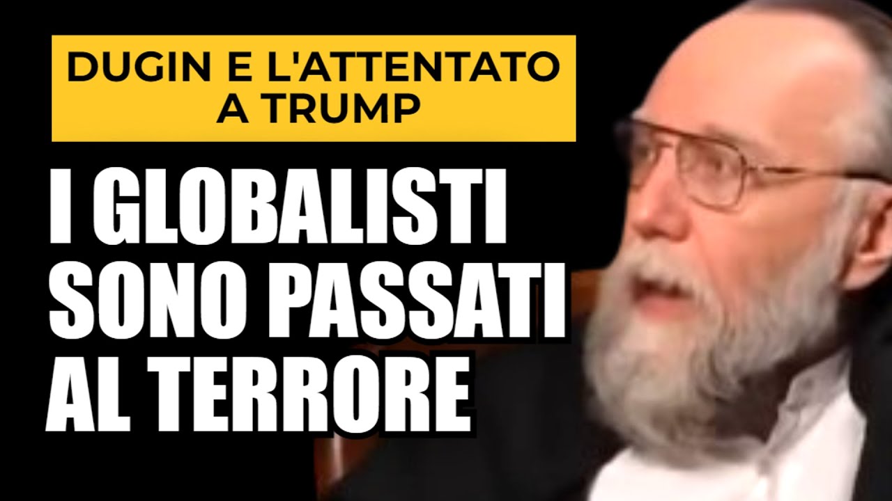 ALEKSANDR DUGIN SULL'ATTENTATO A DONALD TRUMP - YouTube
