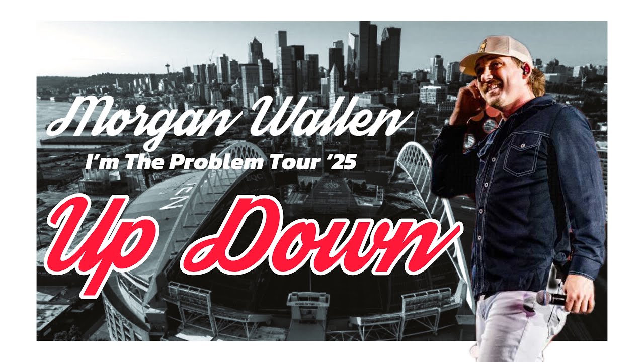 Morgan Wallen - Up Down (Feat. Zach John King) - LIVE in Seattle 7/26 ...