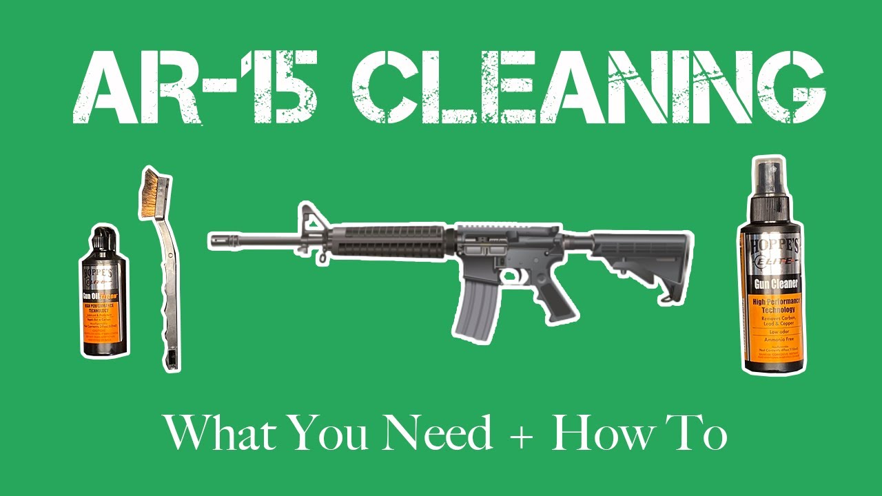How to clean a AR-15 - YouTube