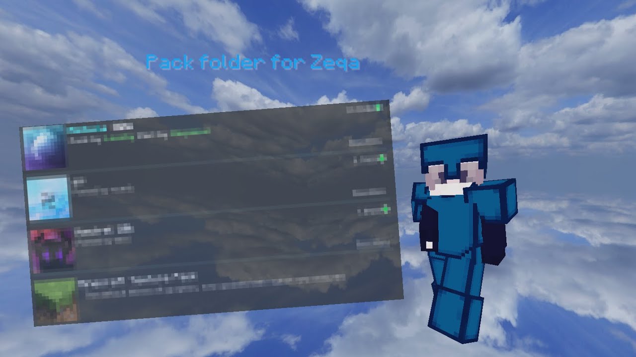 64x pack folder for Zeqa - YouTube