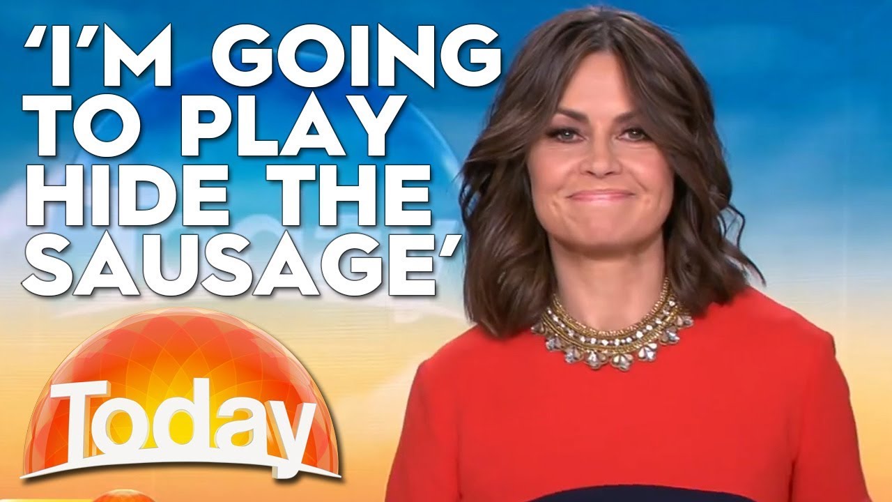 Lisa Plays 'Hide The Sausage' | TODAY Show Australia - YouTube