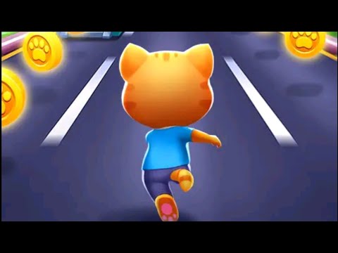 Cat Runner: Decorate Room Game | Tom Gold Run game | Subway Cat Run ...