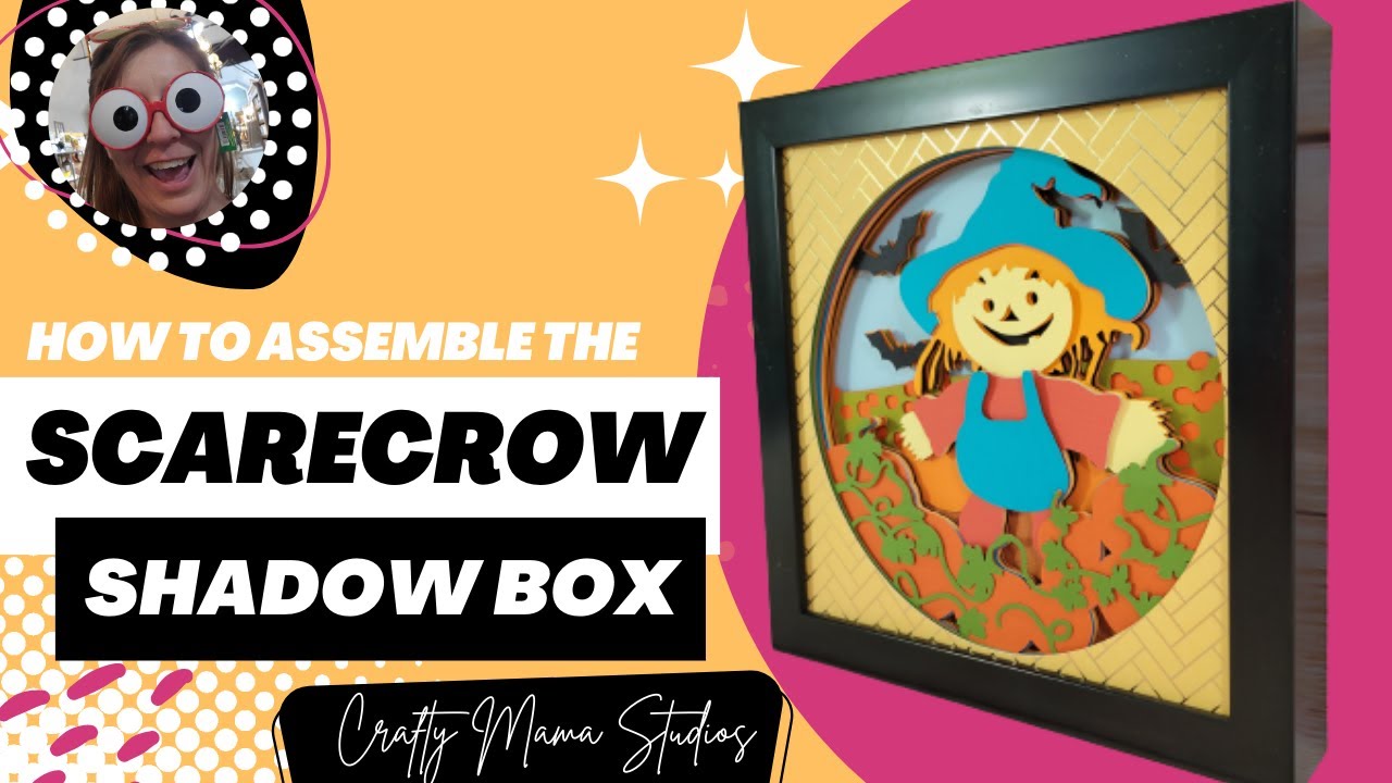 Fall Svg Shadow Box, Scarecrow Pumpkin Patch 3D Layered Shadowbox - YouTube