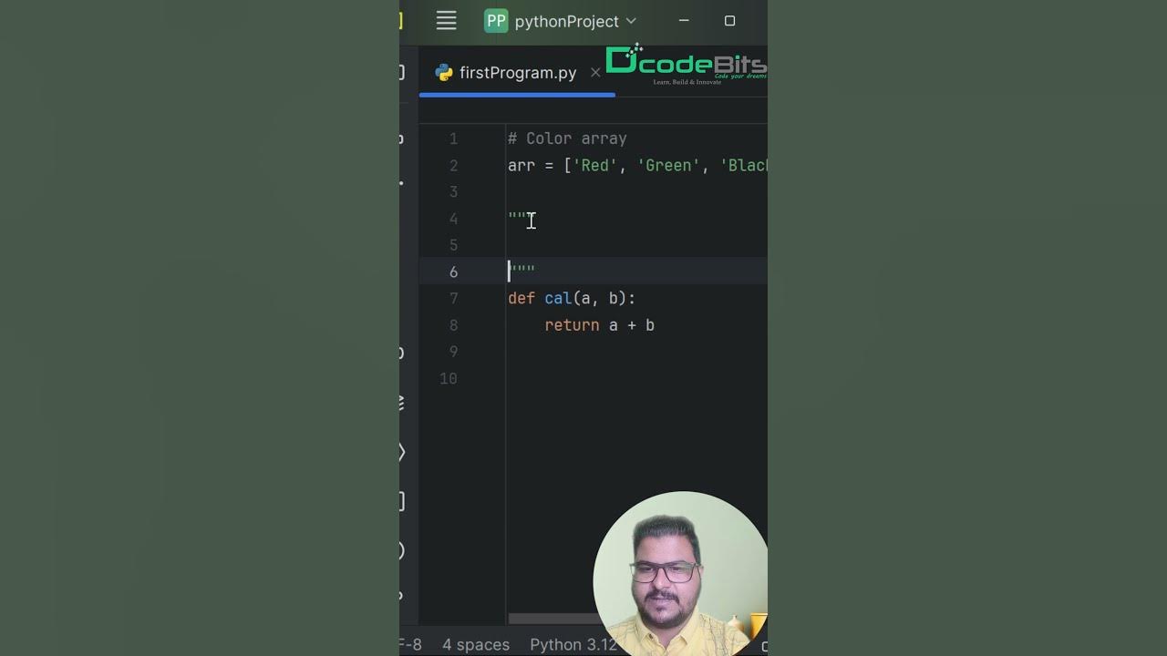 Python Comments | DcodeBits #python #pythonprogramming #pythondeveloper #pythontutorial # ...