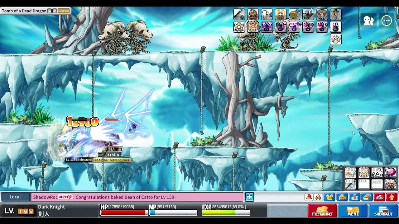Mapleworld artale N.A 困難拉圖斯gogo HARD PAP - YouTube