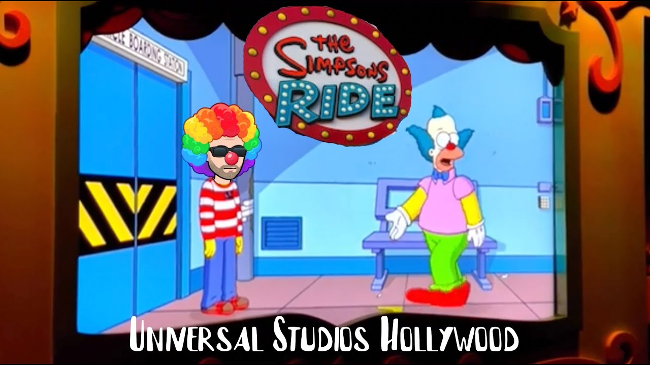 SIMPSONS RIDE UNIVERSAL STUDIOS HOLLYWOOD POV - YouTube
