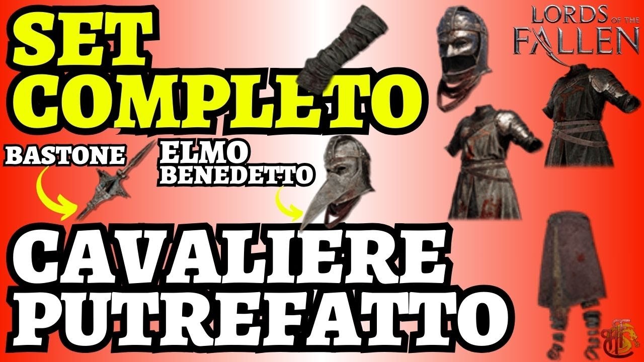 Set Completo Cavaliere Putrefatto Benedetto GUIDA Lords Of The Fallen ...