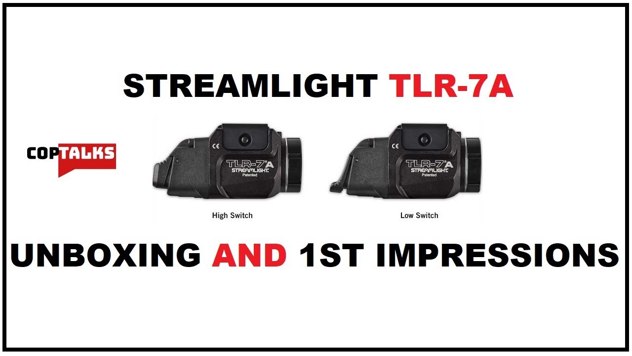 Streamlight TLR7-A Flex Unboxing | ARO News