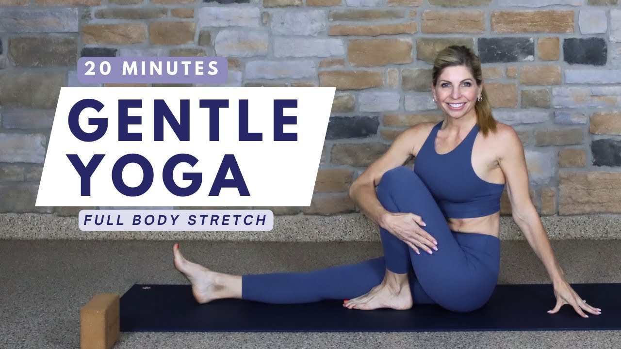 Gentle Yoga Stretch Full Body | Good for Beginner | 20 Minute Class ...