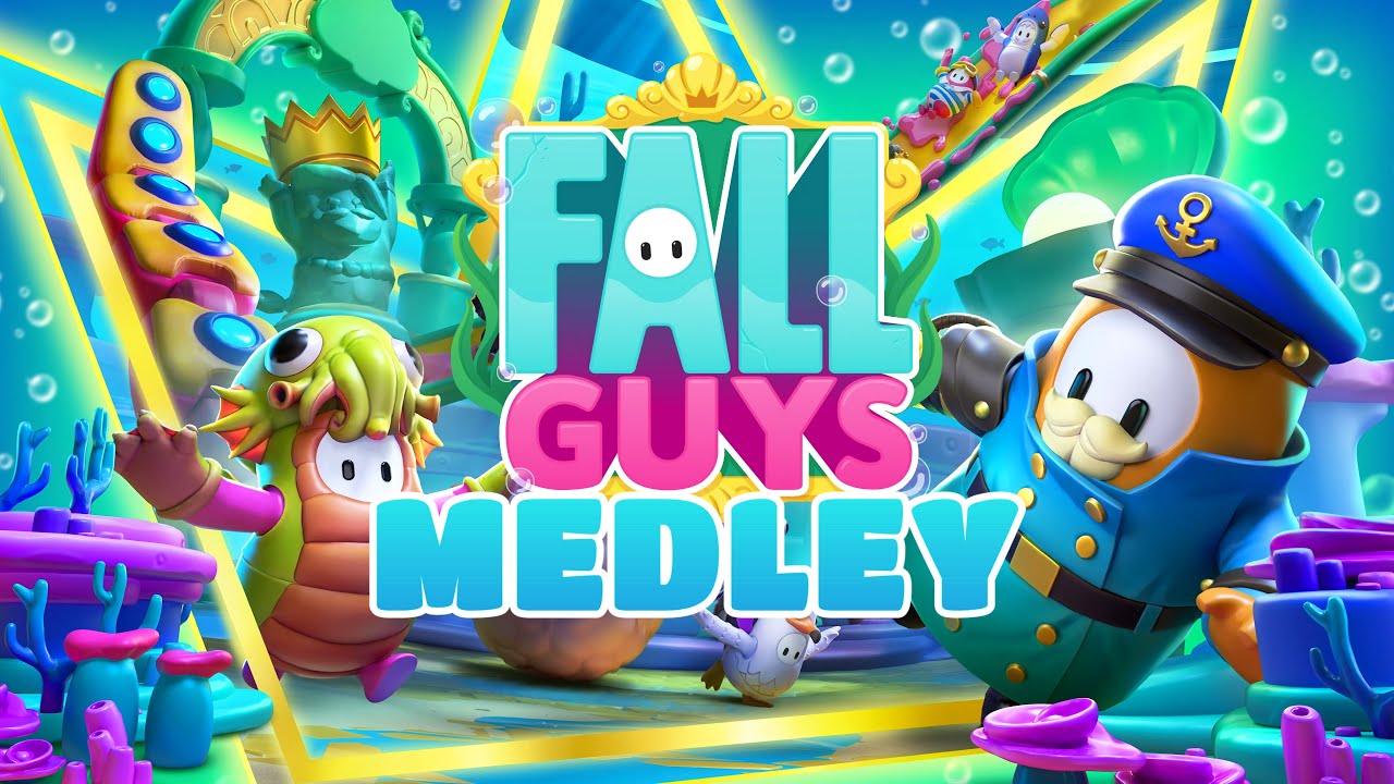 Fall Guys Medley - Everybody Falls (S1-S9) - YouTube