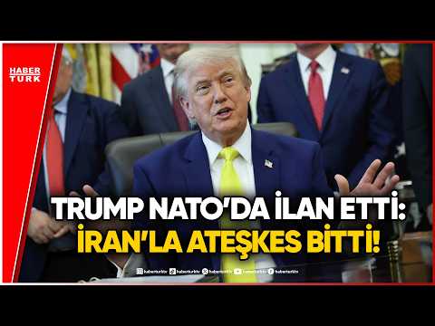 SON DAKİKA! Ankara’daki NATO Zirvesi’nde Bomba Patladı! Trump İran Ateşkesini Tek Cümleyle Bitirdi!