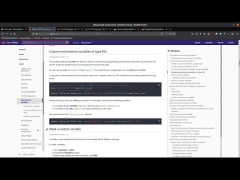 File-type env. variable for ECS deployment - YouTube