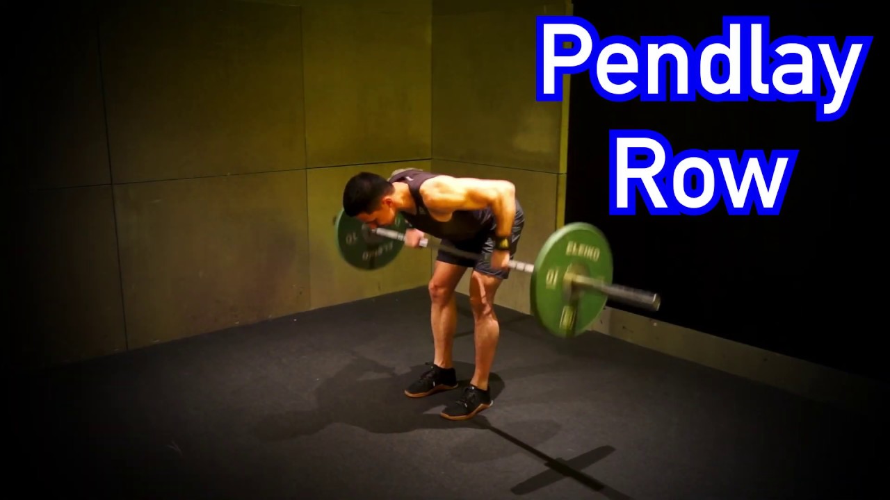 Pendlay Row | Xfitbase Exercise Demo - YouTube