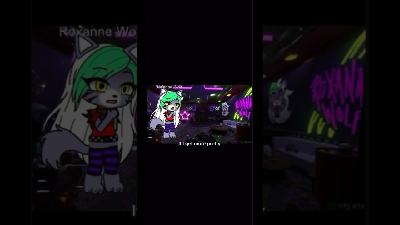 I was never cut out for glamrocks Roxanne wolf Gacha Club - YouTube