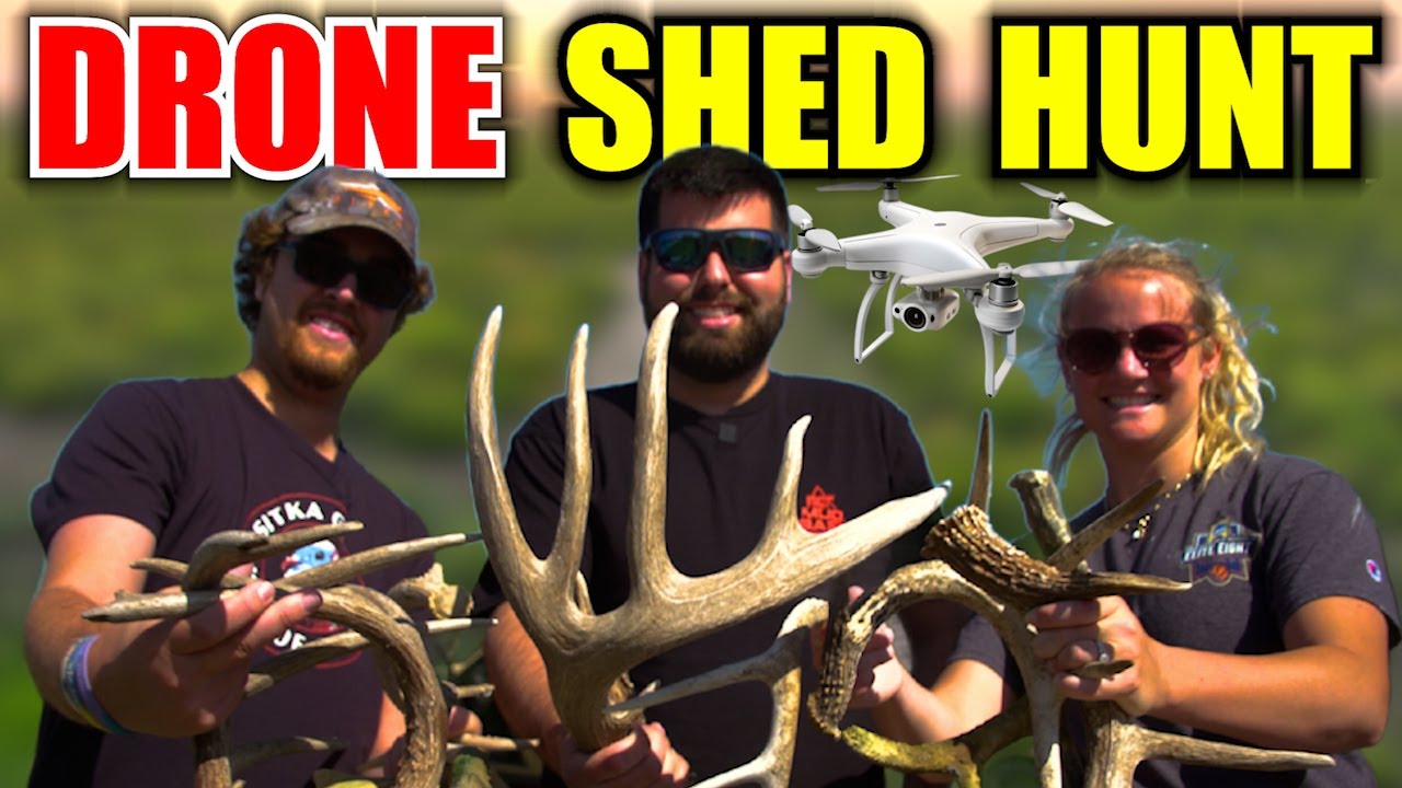 Hunting Giant Sheds With A Drone Ft. Braydon Price - YouTube