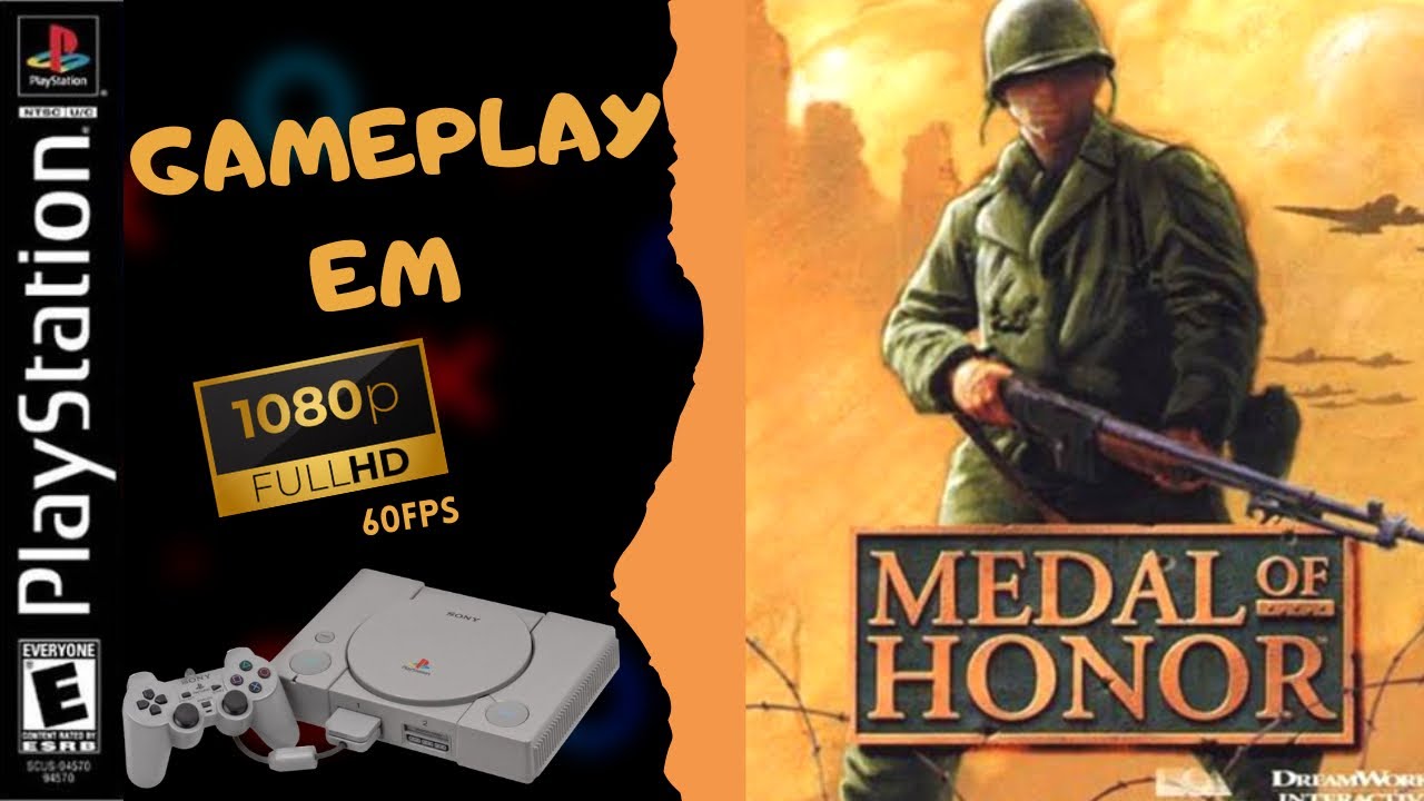 MEDAL OF HONOR - Gameplay do início no PlayStation 1 (1080p / 60 fps ...