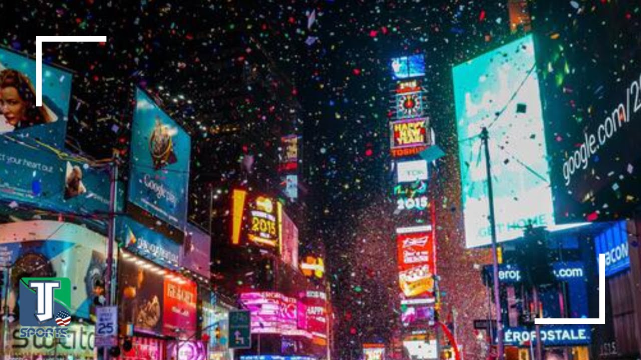 LIVE from Times Square! WITNESS the ICONIC ball drop and New Year's Eve ...
