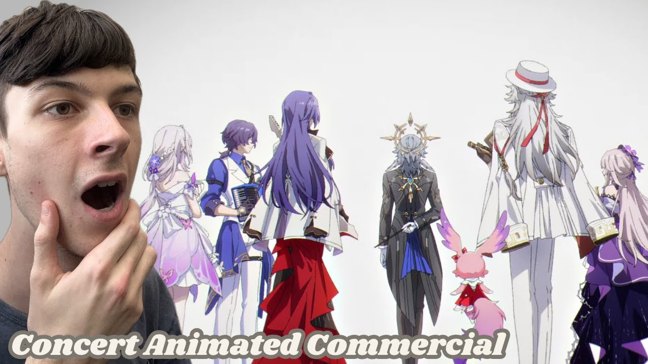 HSR CONCERT!!!!!! Honkai: Star Rail Concert Animated Commercial ...