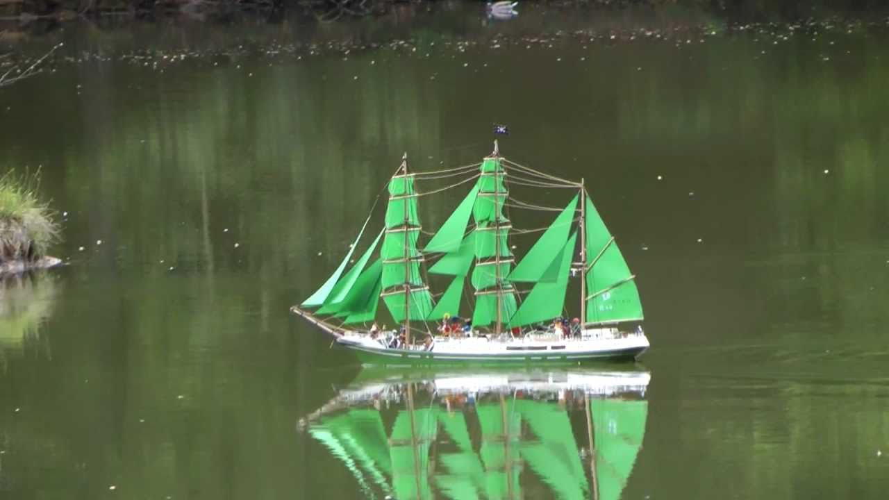 Sailing Ship RC Model Alexander von Humboldt - YouTube