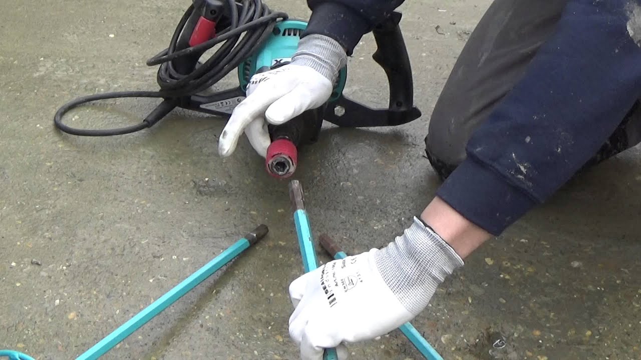 Collomix Mixing Equipment: Mixers, Stands, Stirrers and Buckets - YouTube