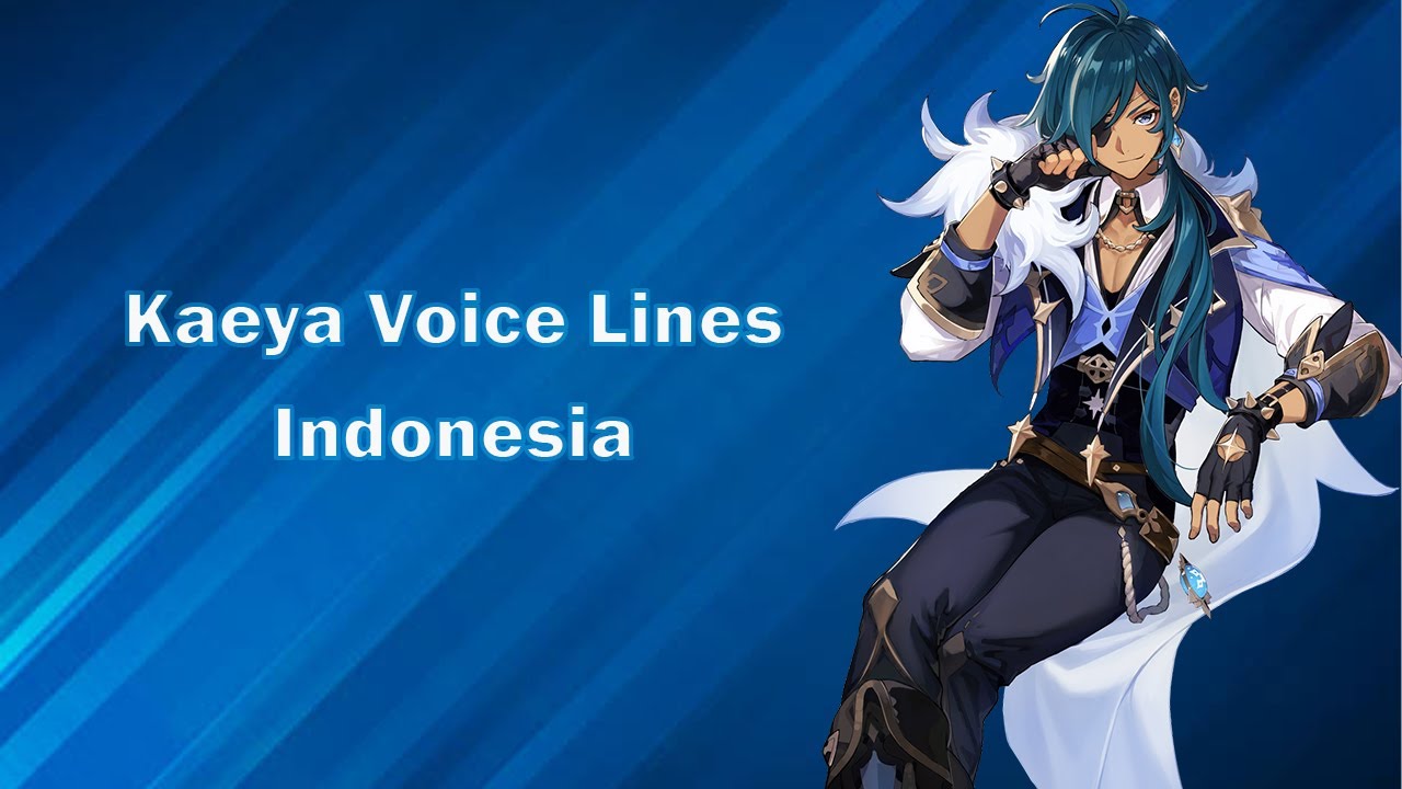 Genshin Impact | Kaeya Voice Lines Indonesia | Fandubb Indonesia - YouTube