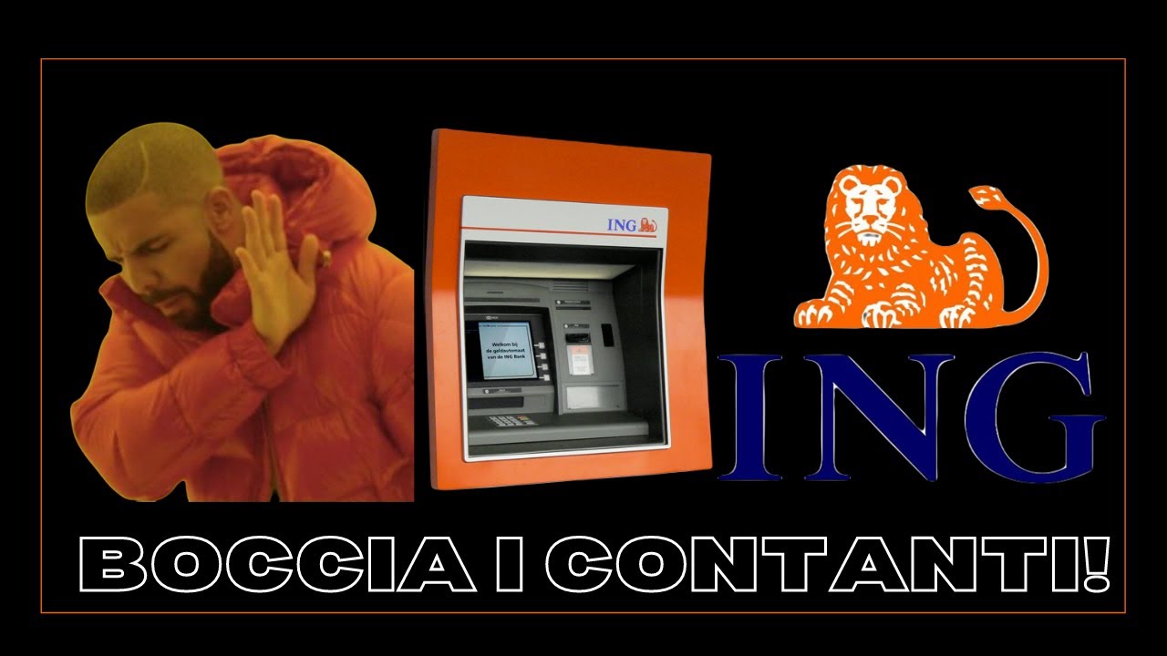 ING chiude TUTTI gli sportelli bancomat! L'inizio di una definitiva ...