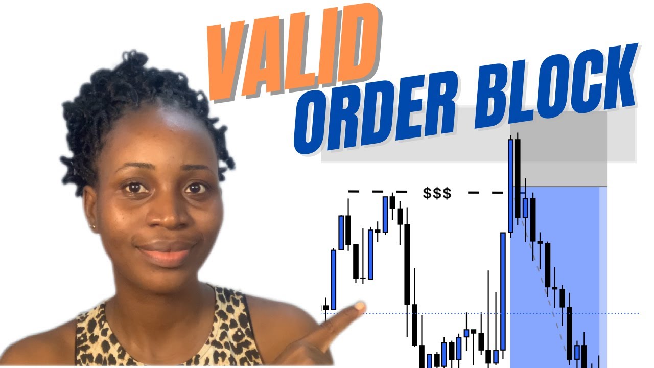 How to Spot a Valid Order Block - YouTube