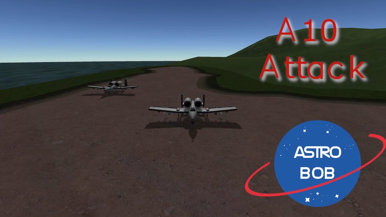 A10 warthog attack /ksp war - YouTube