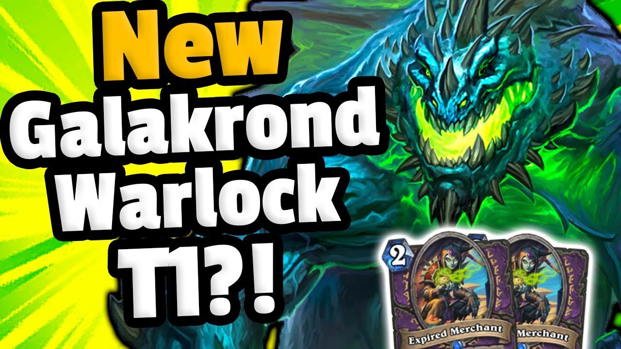 NEW Galakrond Warlock T1?! - Ashes Of Outlands Hearthstone - YouTube