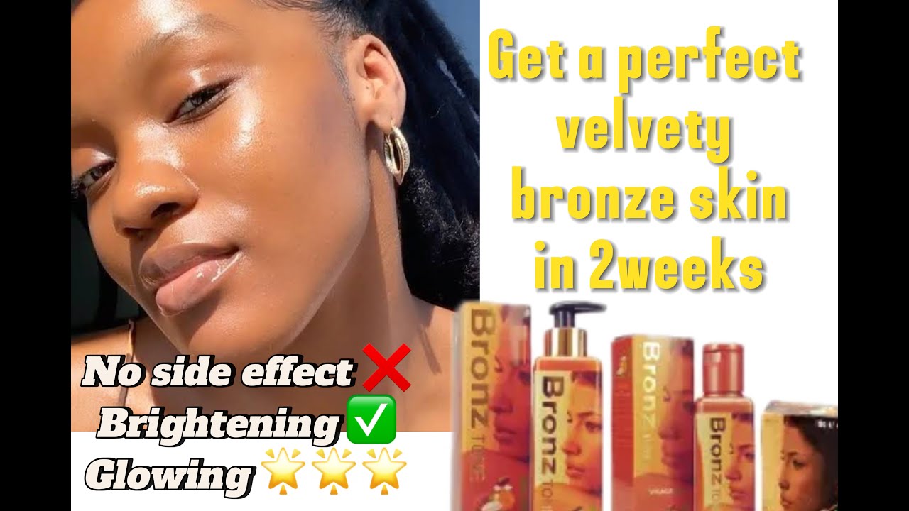 How to get a hot chocolate caramel complexion | Review on Bronze tone ...