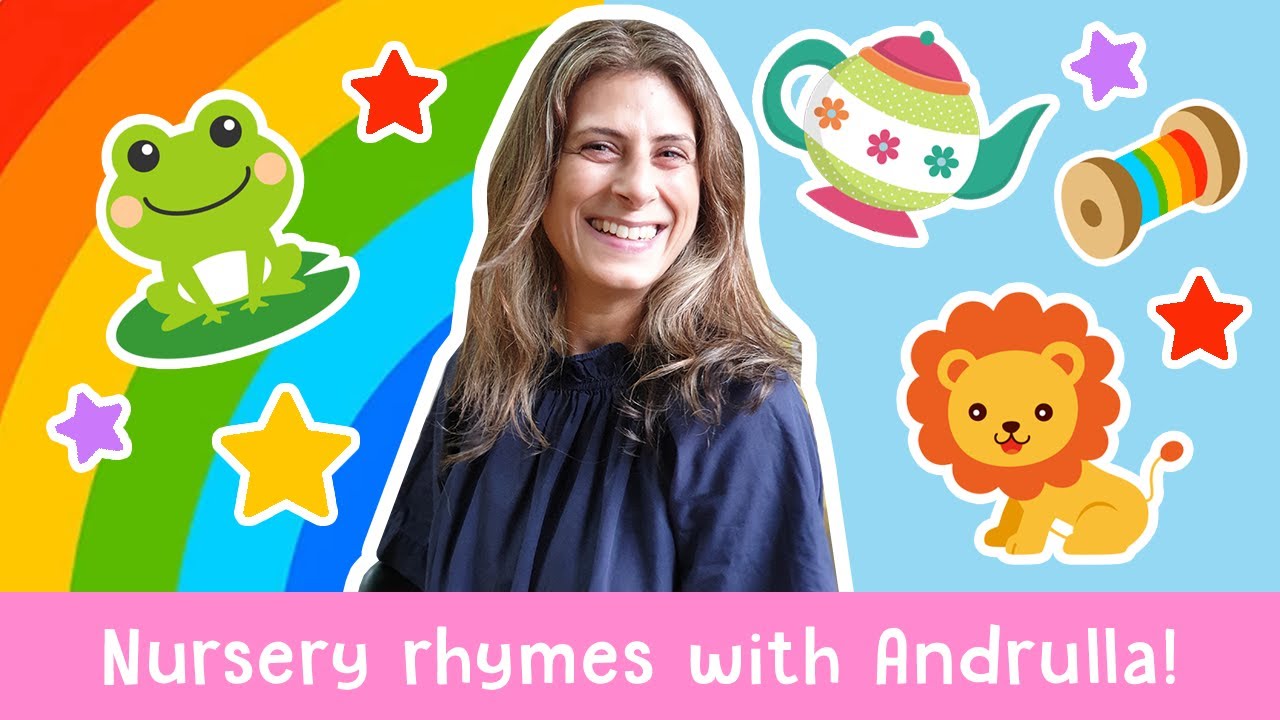 🌈Nursery rhymes with Andrulla - Speckled frogs | In the Jungle | Im a ...