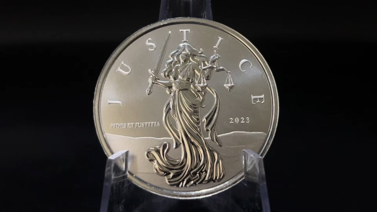 SPECIAL: Scottsdale 1oz "Lady Justice" Silver Coin ...