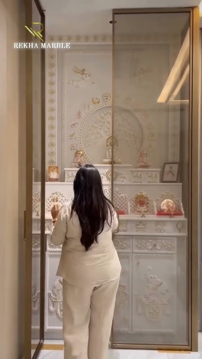 Makrana white marble tample Rekha marble 💫 रेखा मार्बल संगमरमर 🙏🏻#marble #home #short #shorts ...