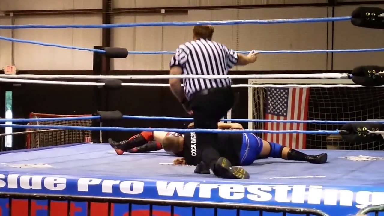 Ray Storm Wrestling Eddie Cannon 6-20-15 - YouTube