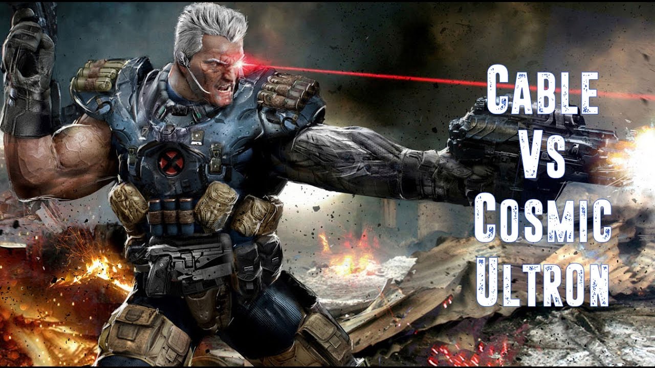 Cable Cosmic Ultron Gameplay - Marvel Heroes Omega (PC) - YouTube