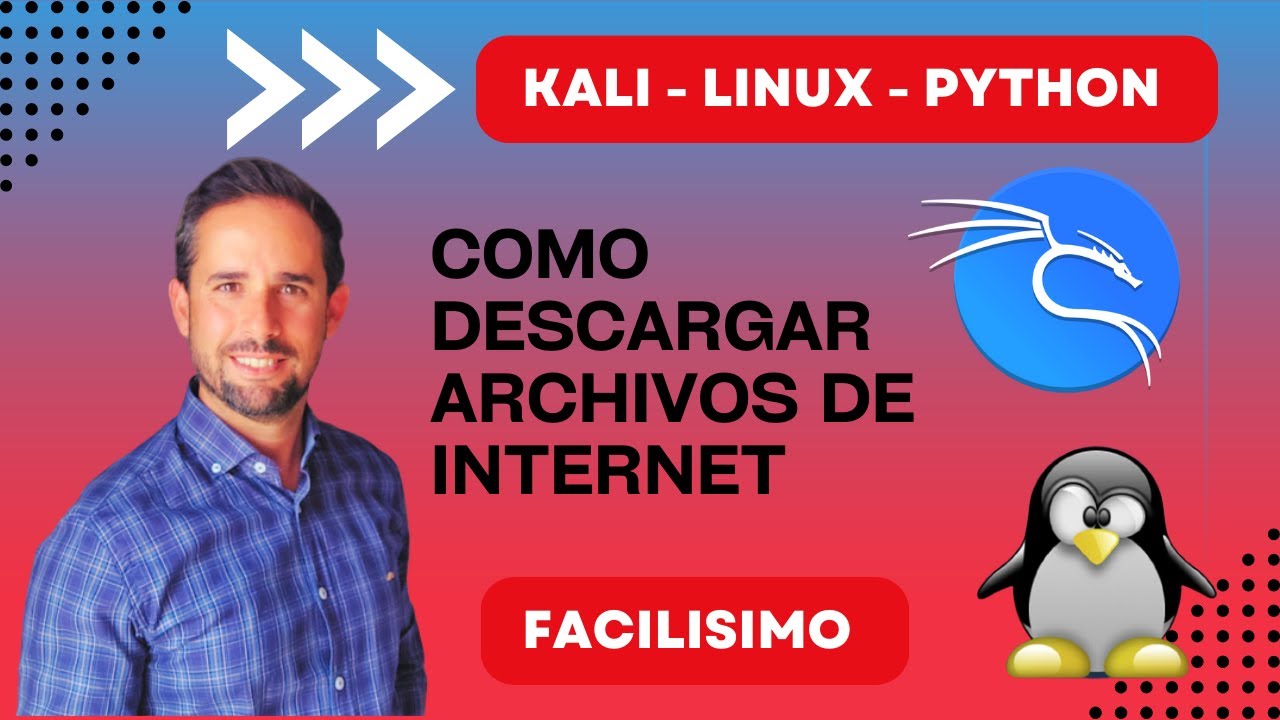 Como descargar programas o archivos de internet con Wget en kali y GNU/Linux - YouTube
