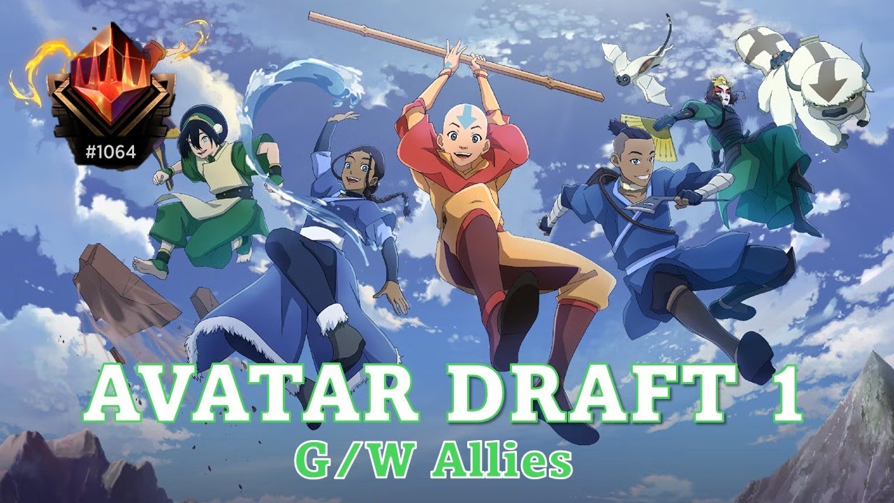 First Crack at Avatar Draft - Mythic top 1000 - G/W Allies - YouTube