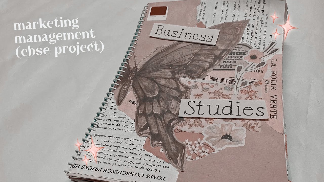 marketing management project for cbse class 12 | business studies - YouTube
