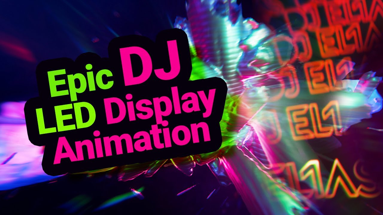 DJ Background Visual | 3 Looping Styles | Blender & After Effects - YouTube