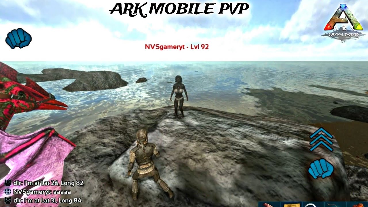 ARK MOBILE PVP | New Fresh Start PvP And Taming And mere.. | ark mobile | EP. 1 - YouTube