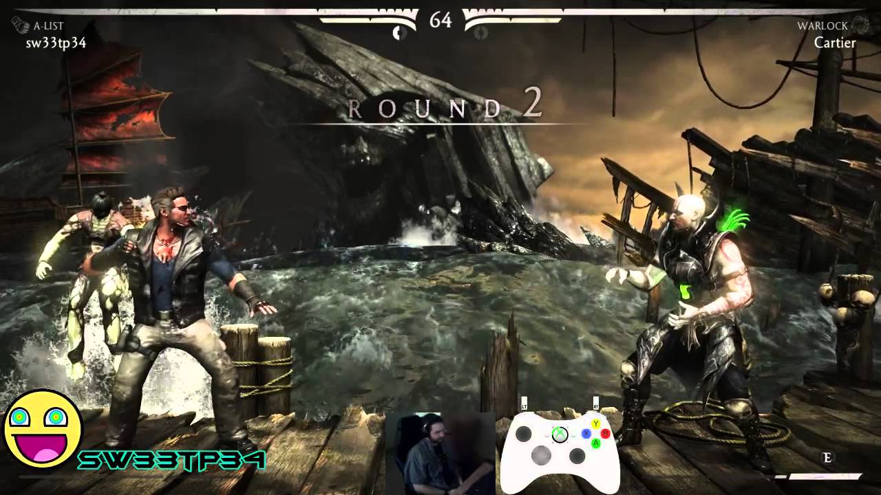 MK:X Johnny Cage Online Match, Flawless Victory Fatality - YouTube