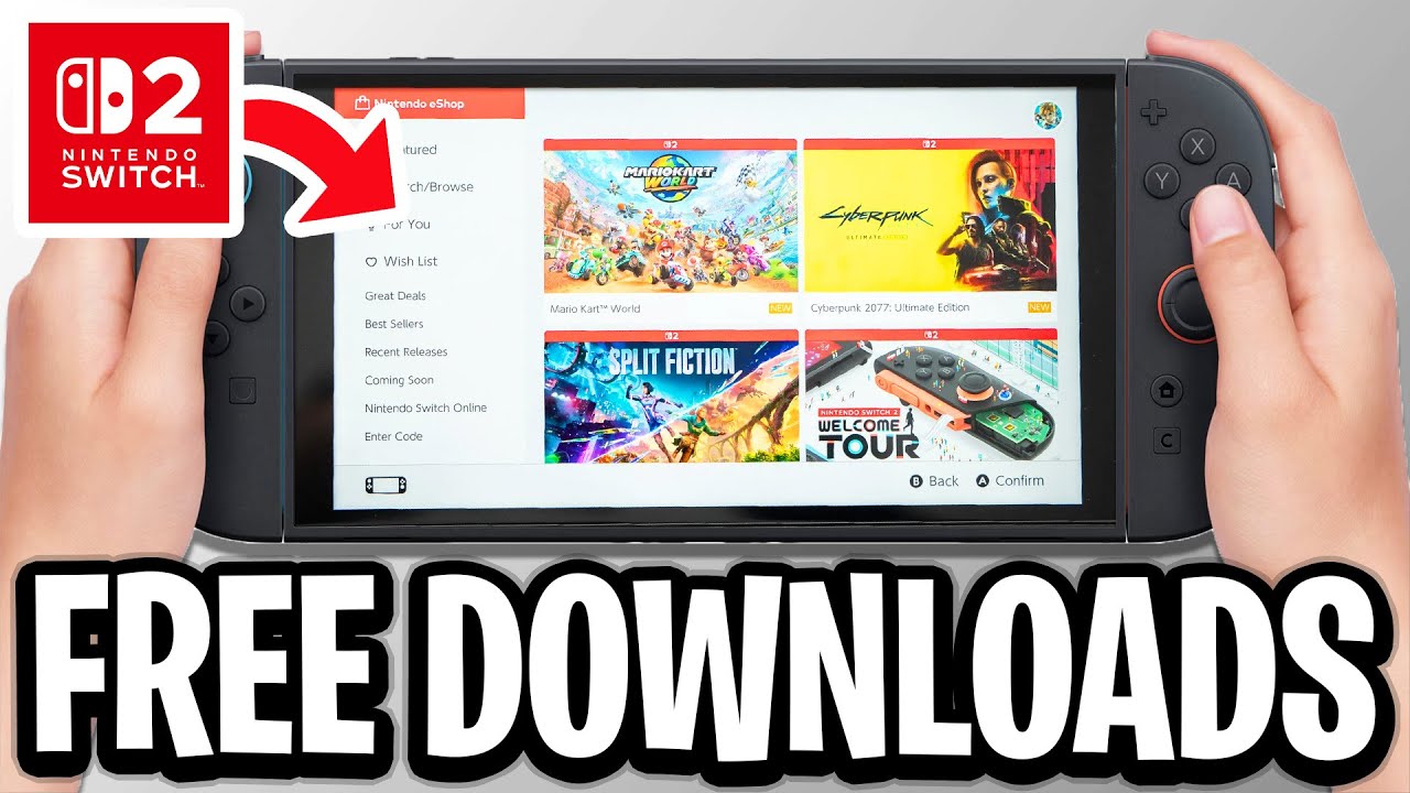 How To Get Nintendo Switch 2 Games For Free - Easy Guide - YouTube
