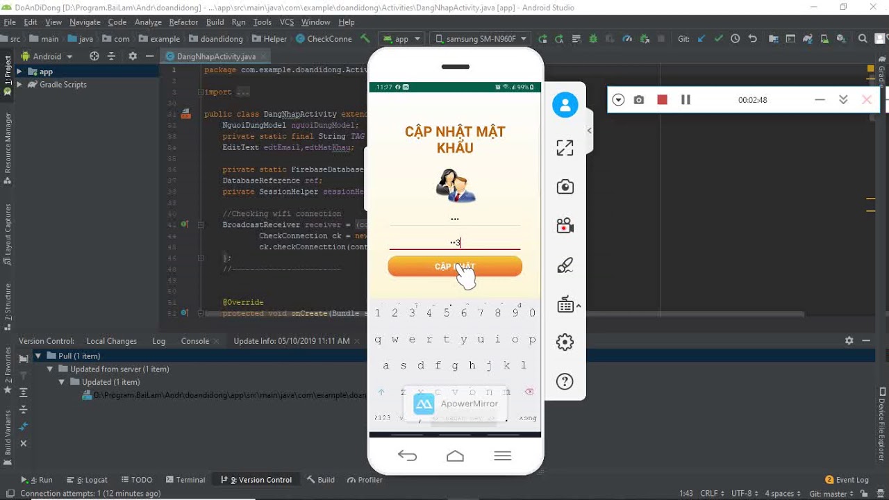 Android's Project DEMO 3 - YouTube