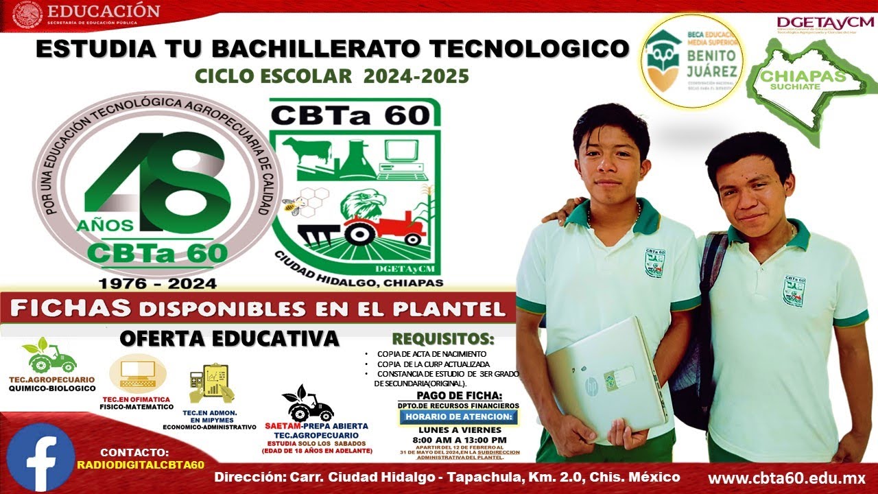 FICHAS DISPONIBLES EN EL PLANTEL-ESTUDIA TU BACHILLERATO TECNOLOGICO ...